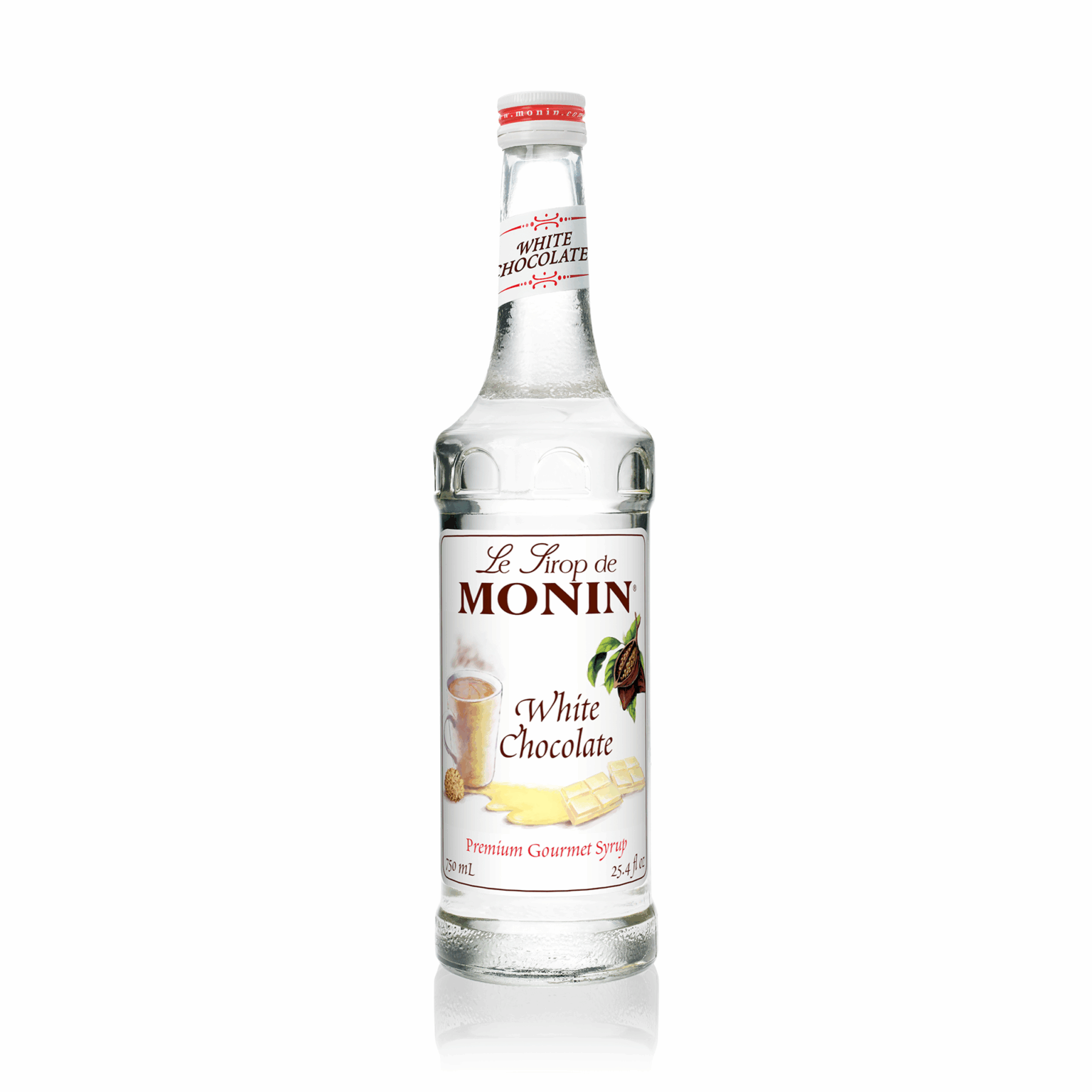 Monin White Chocolate Syrup – 750ml – Coffee Origins